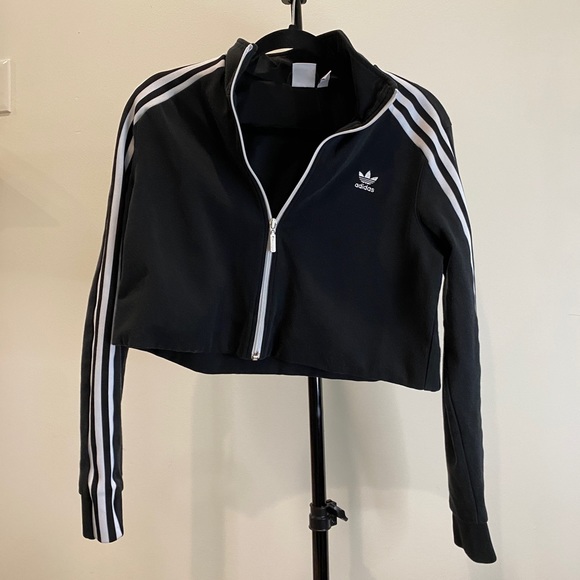 adidas | Jackets & Coats | Adidas Cropped Jacket | Poshmark